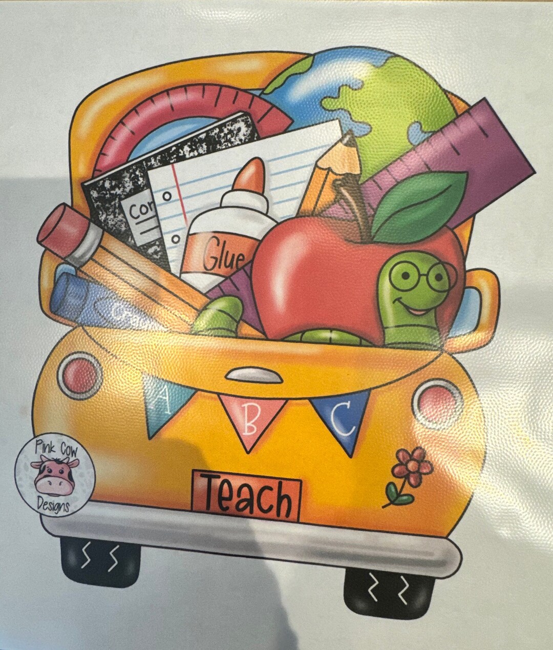 Front Door Decor Educational School Bus Door Hanger Teacher's Classroom ...