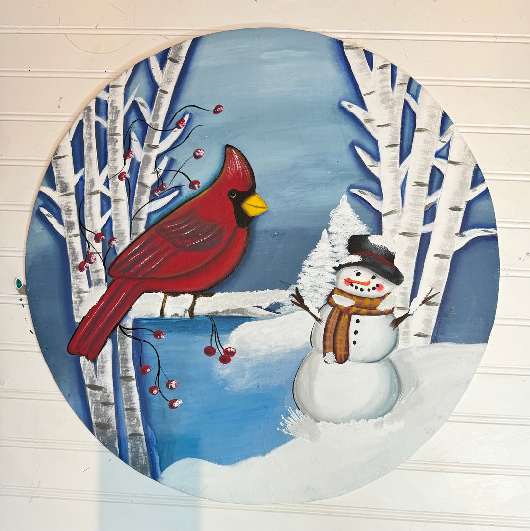 Cardinal Decor Cardinal Cardinal for Christmas Christmas - Etsy