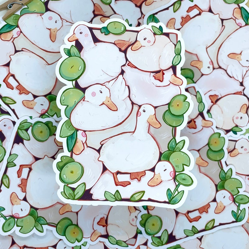 Duck Stickers - Etsy
