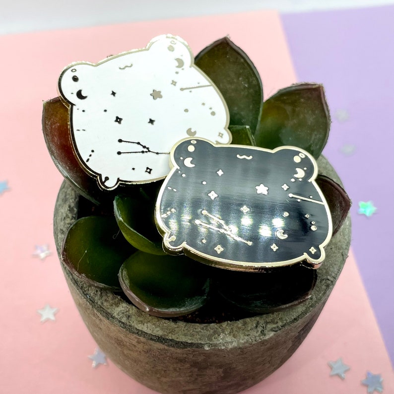 Star Constellation Frog Pin Hard Enamel Pin Frog Pin Set - Etsy