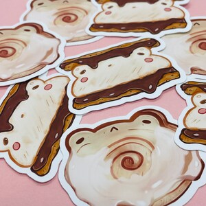 Cozy Frog Treats Sticker | Sweet Sticker | Frog Sticker | Froggy ...