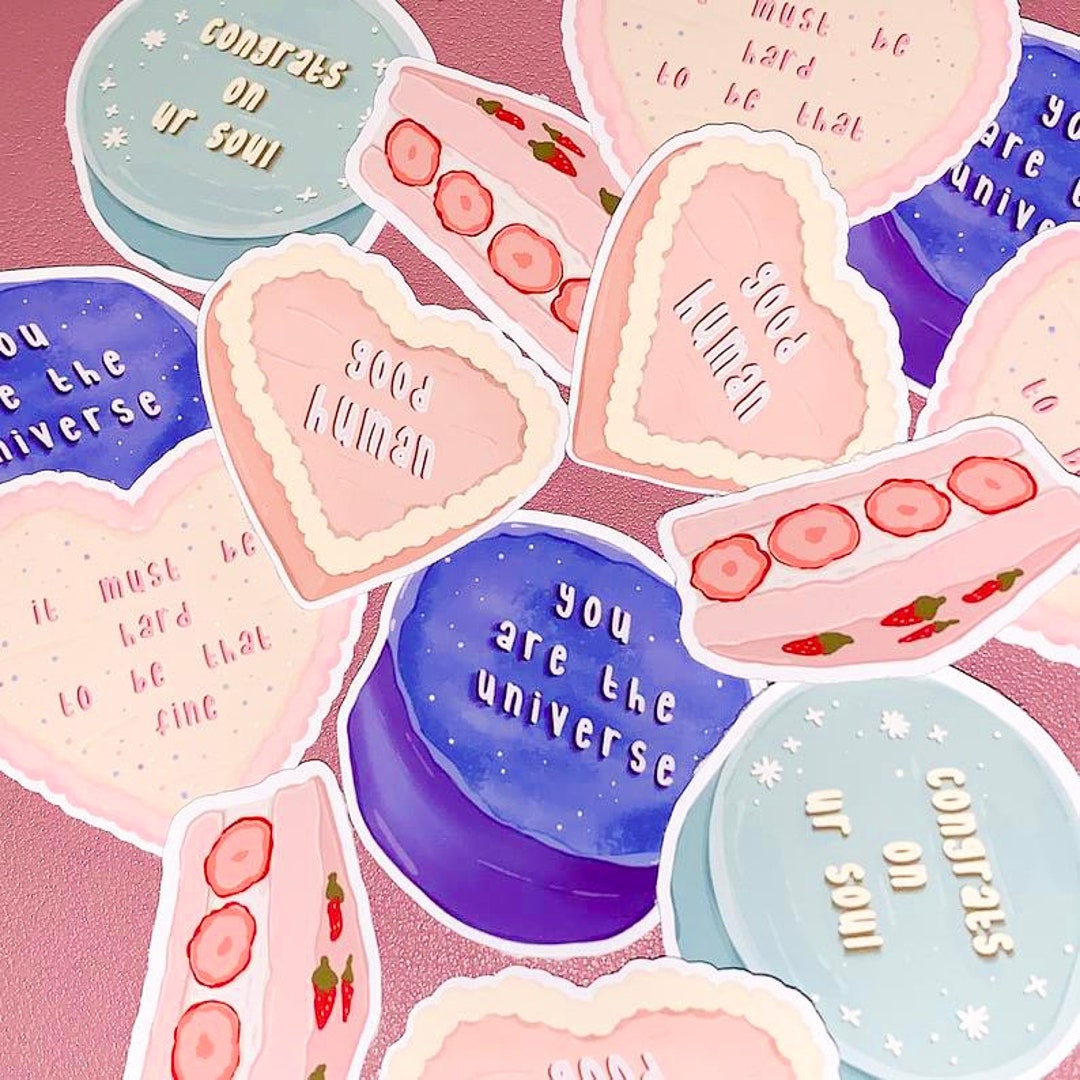 Wholesome Cakes | Dessert Sticker | Cute Stickers | Food Stickers ...
