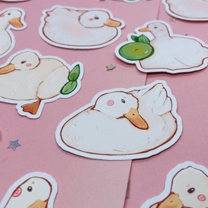 Duck Friends Sticker Pack Duck Sticker Matte Stickers - Etsy