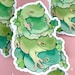 Frog Stack Big Frog Sticker Durable Sticker Laptop - Etsy