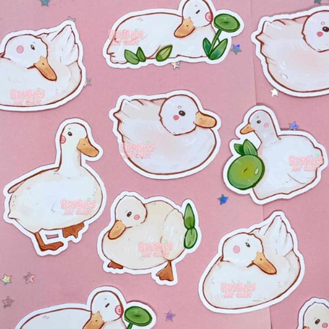 Duck Friends Sticker Pack Duck Sticker Matte Stickers Laptop Sticker ...