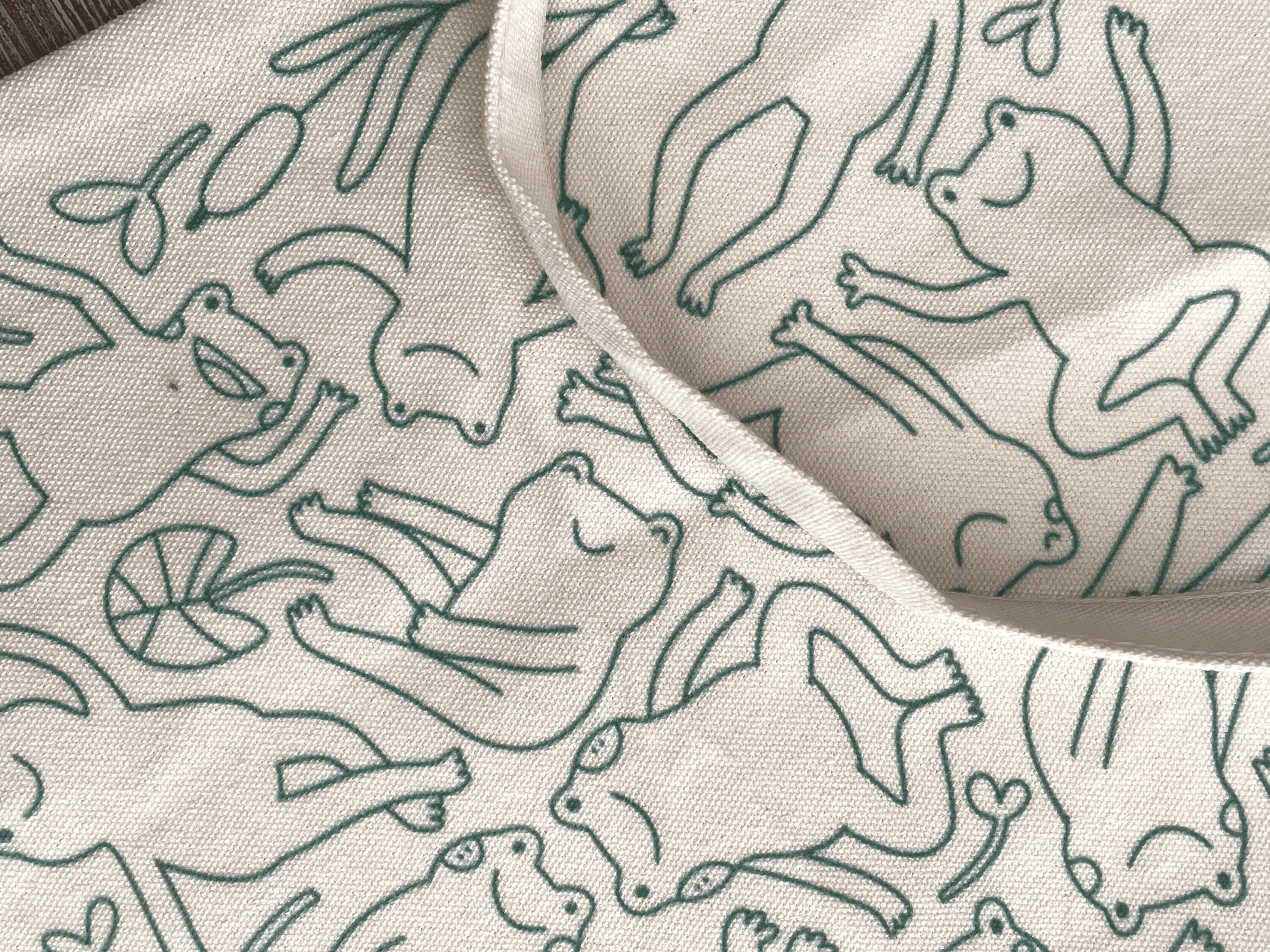 Frog Moods Tote Bag Cute Frog Pattern Print Screen Printed - Etsy