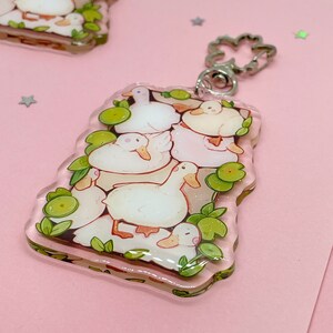 Pile of Ducks Keycharm | Glitter Key Charm | Key Accessories | Charm ...