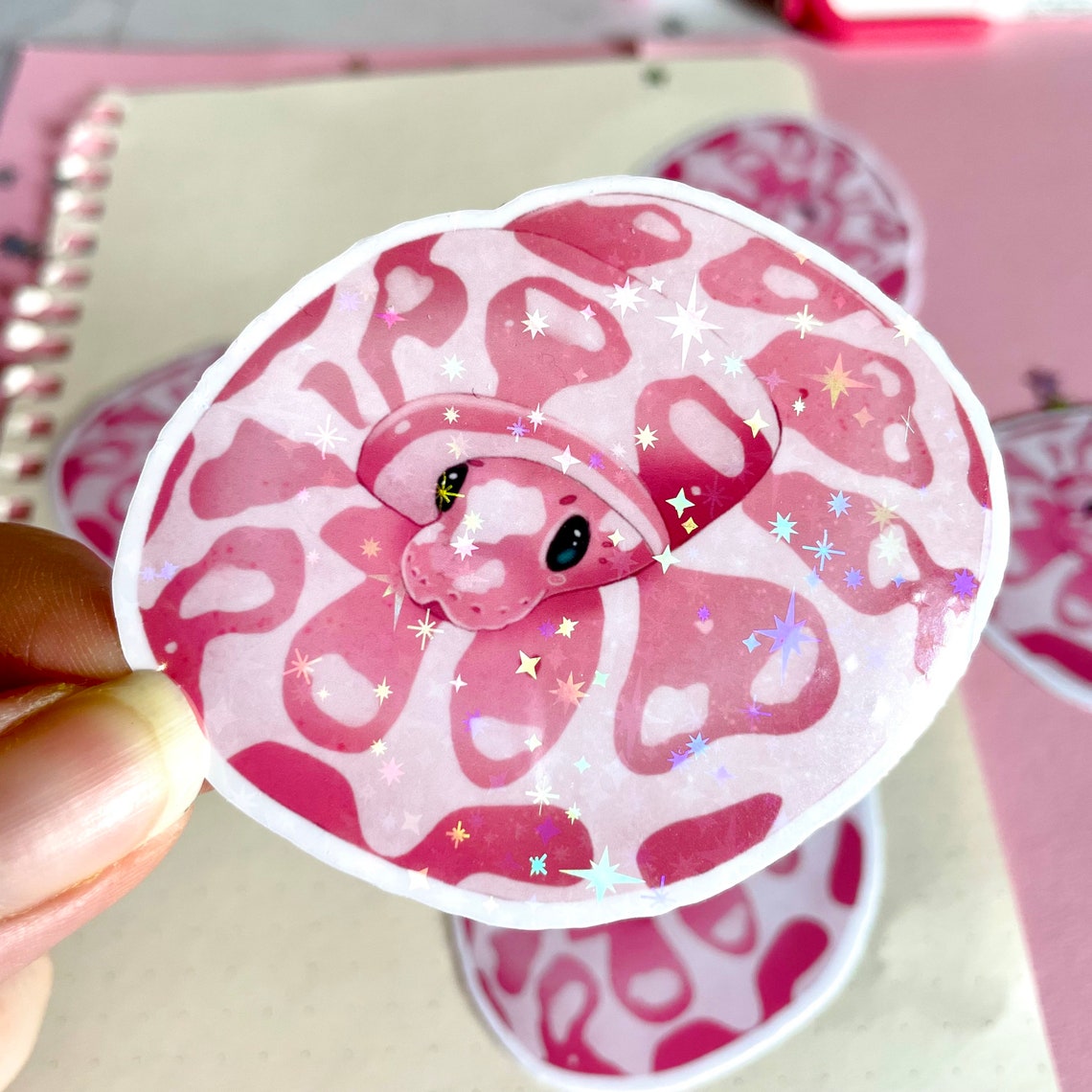 Snake Sticker Boop A Snoot Snake Fruit Sticker Pack - Etsy