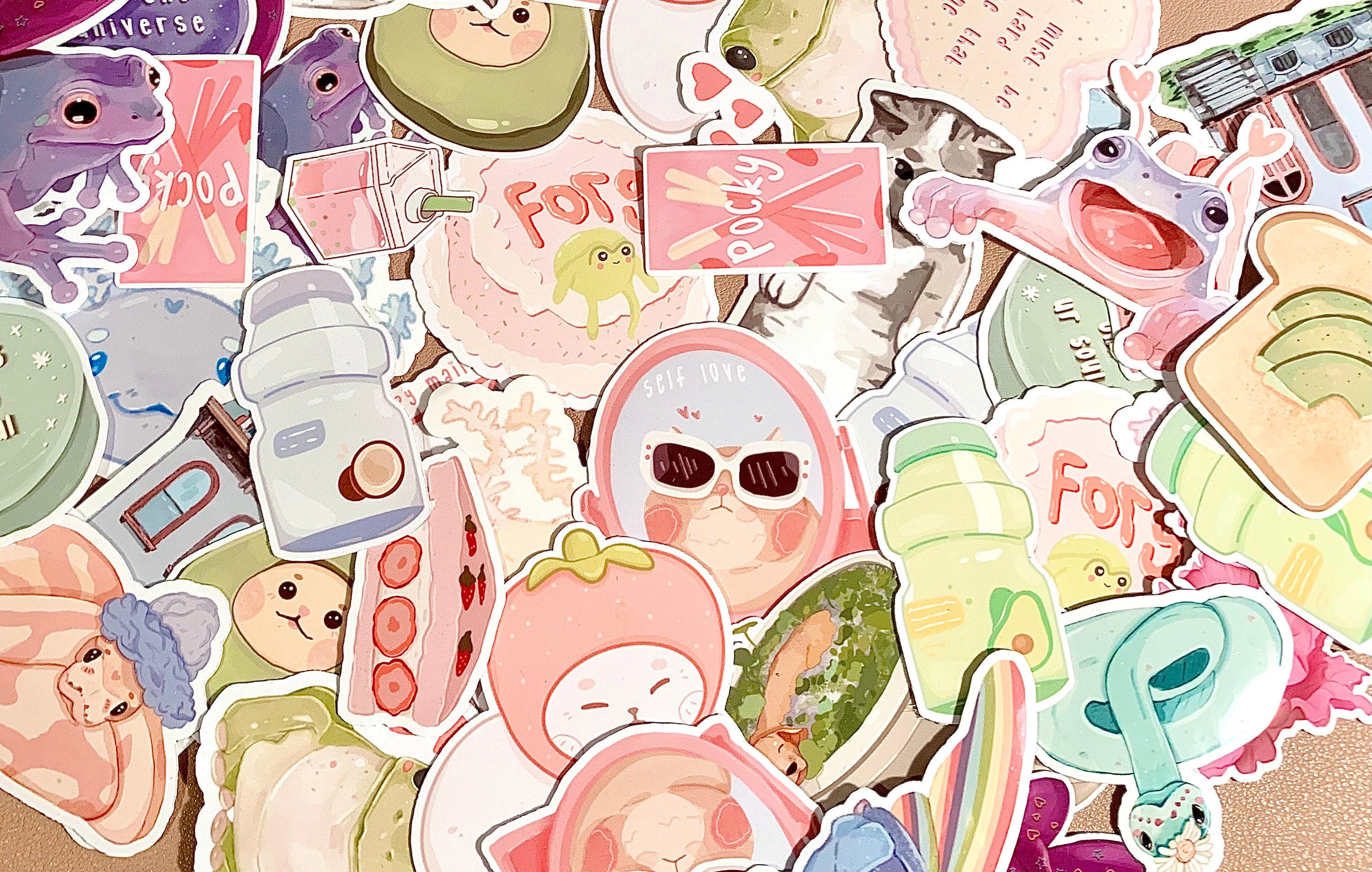 Surprise Pack Mystery Bag Sticker Pack Sticker Grab Bag | Etsy