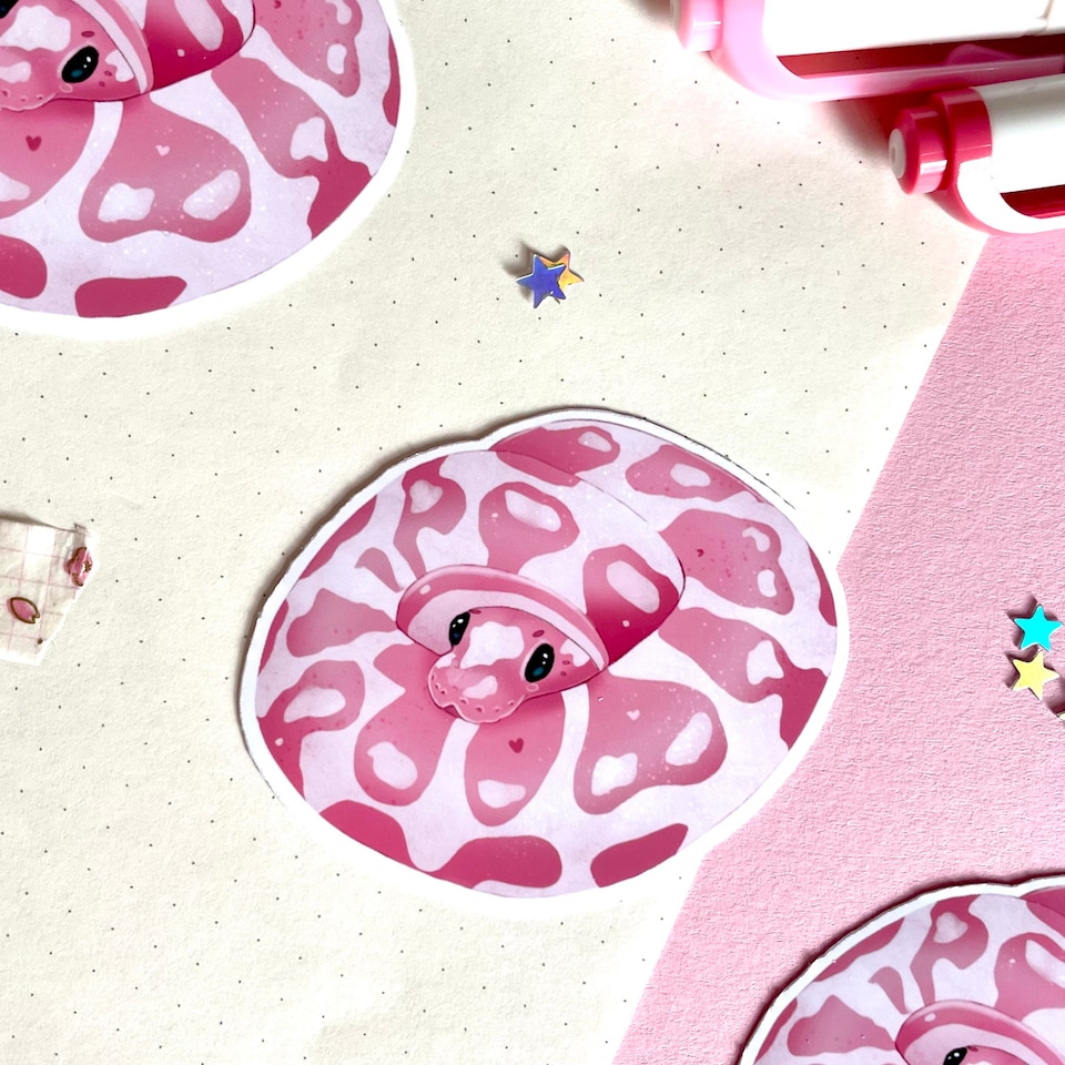 Snake Sticker | Boop A Snoot | Snake Fruit | Sticker Pack sold by ...