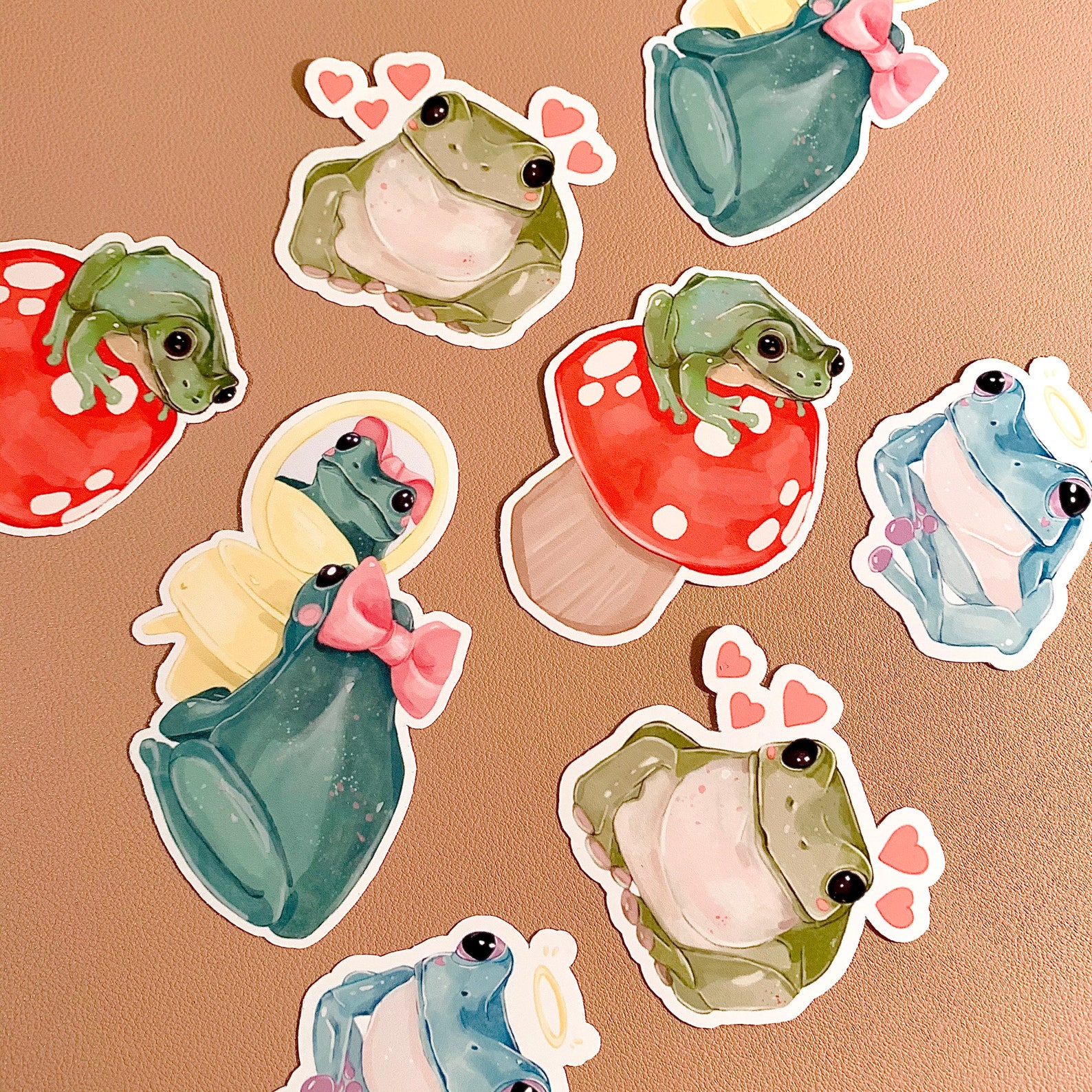Frog Stickers Frog Buddies 4.0 Sticker Pack Laptop - Etsy