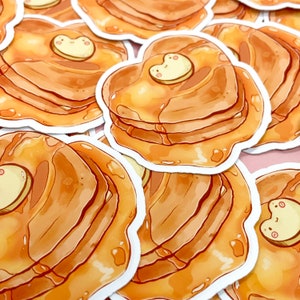 Pancake Frog Sticker | Cute Kawaii Sweets | Frog Sticker | Froggy ...