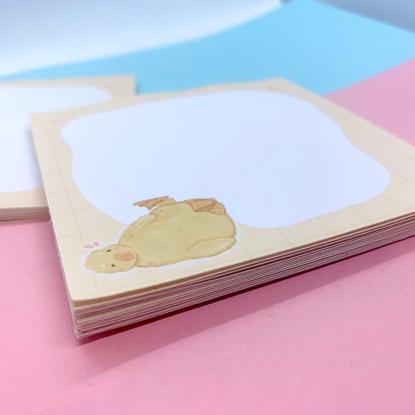 Duck Note Pad Cute Memo Pad Planner Accesories Kawaii - Etsy