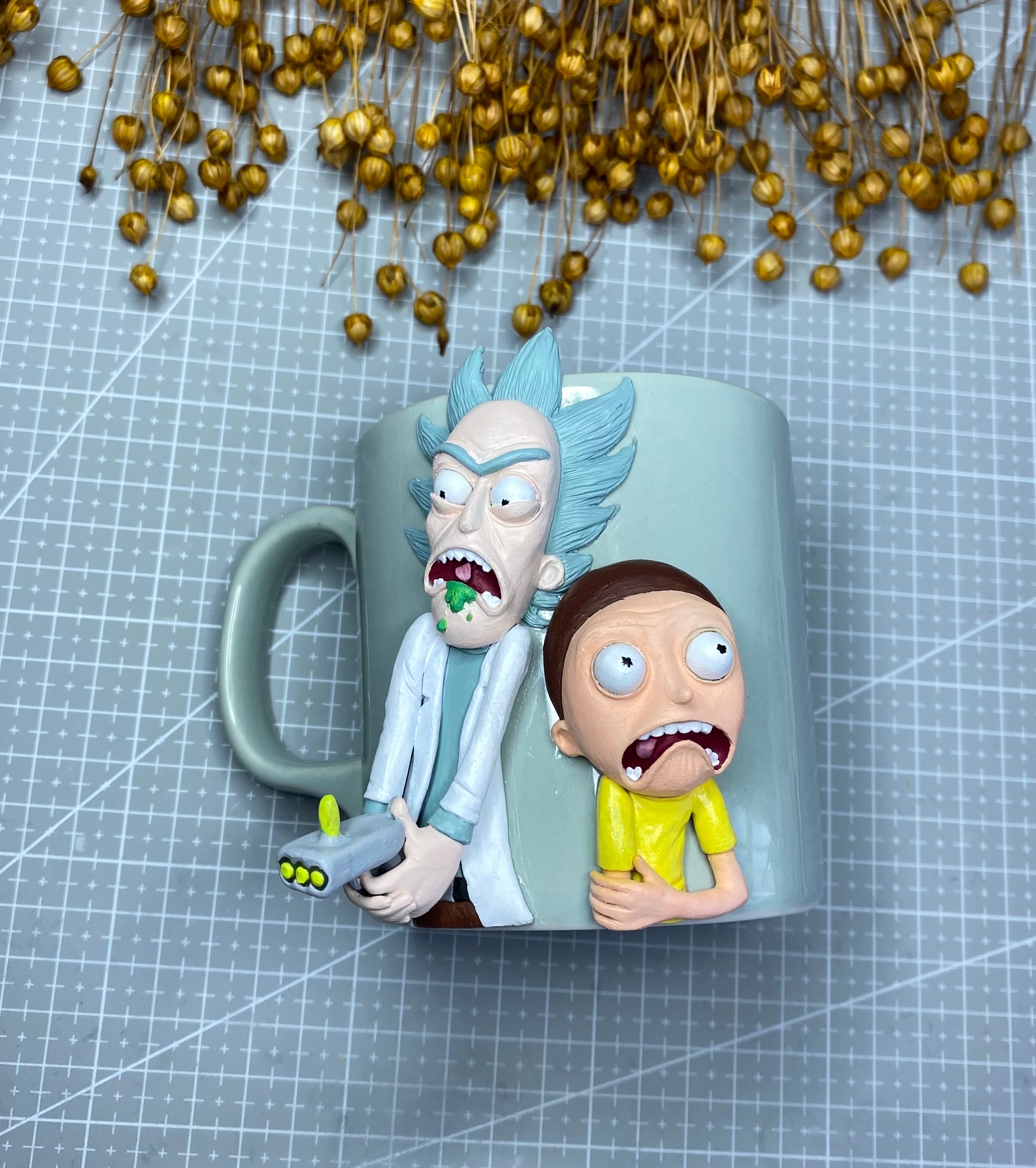 Rick and Morty Mug - Etsy