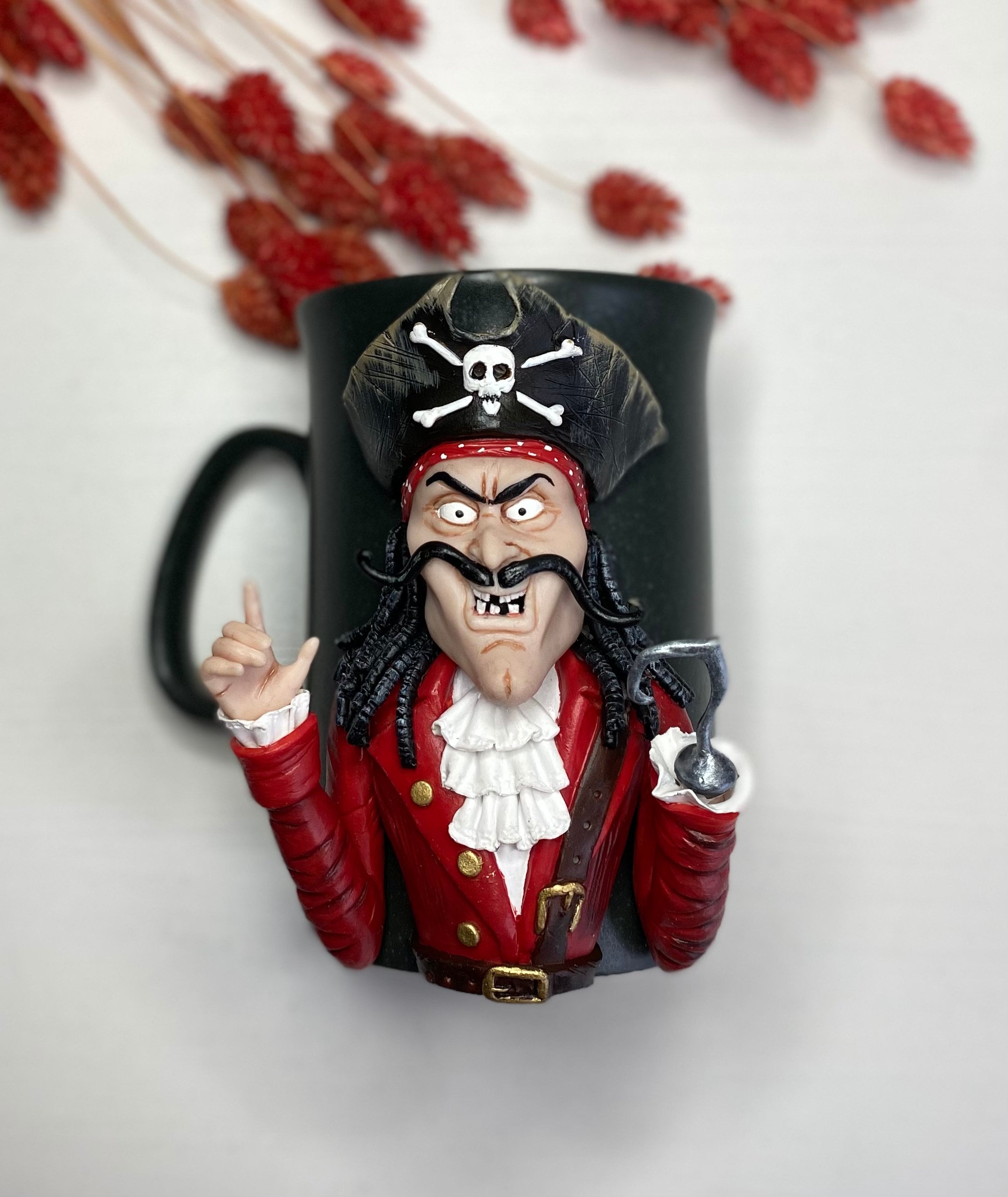 Captain Hook Statue - Etsy
