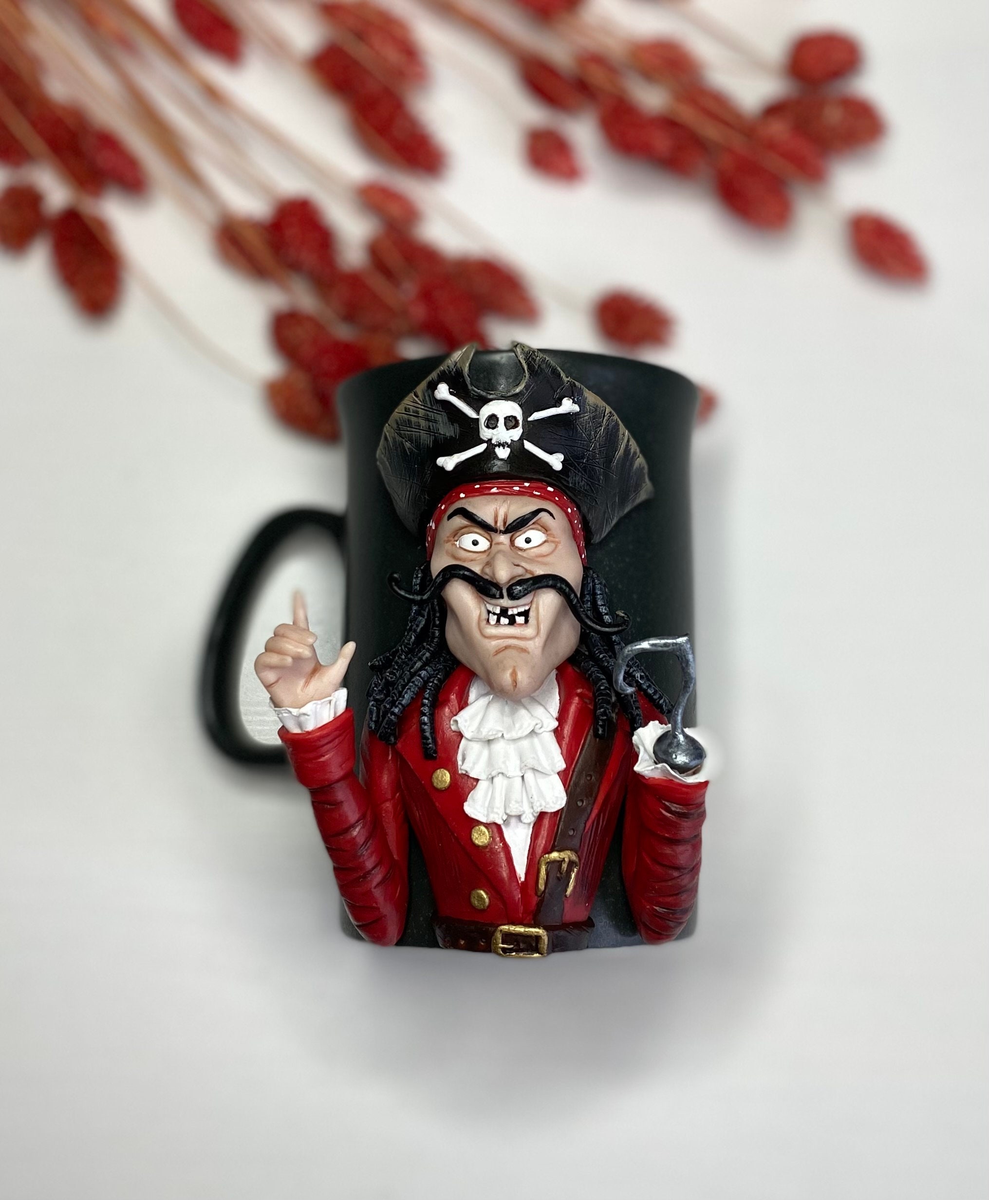 Captain Hook Statue - Etsy