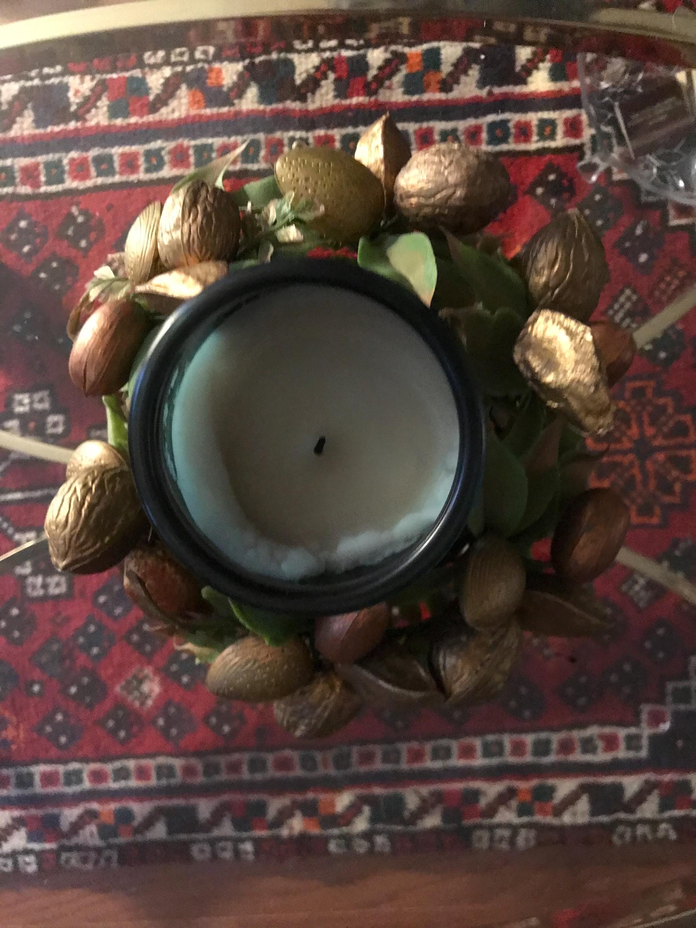 Rare Vintage “mixed Nuts in a Shell” Plastic Wreath, Approximately 8-9 ...