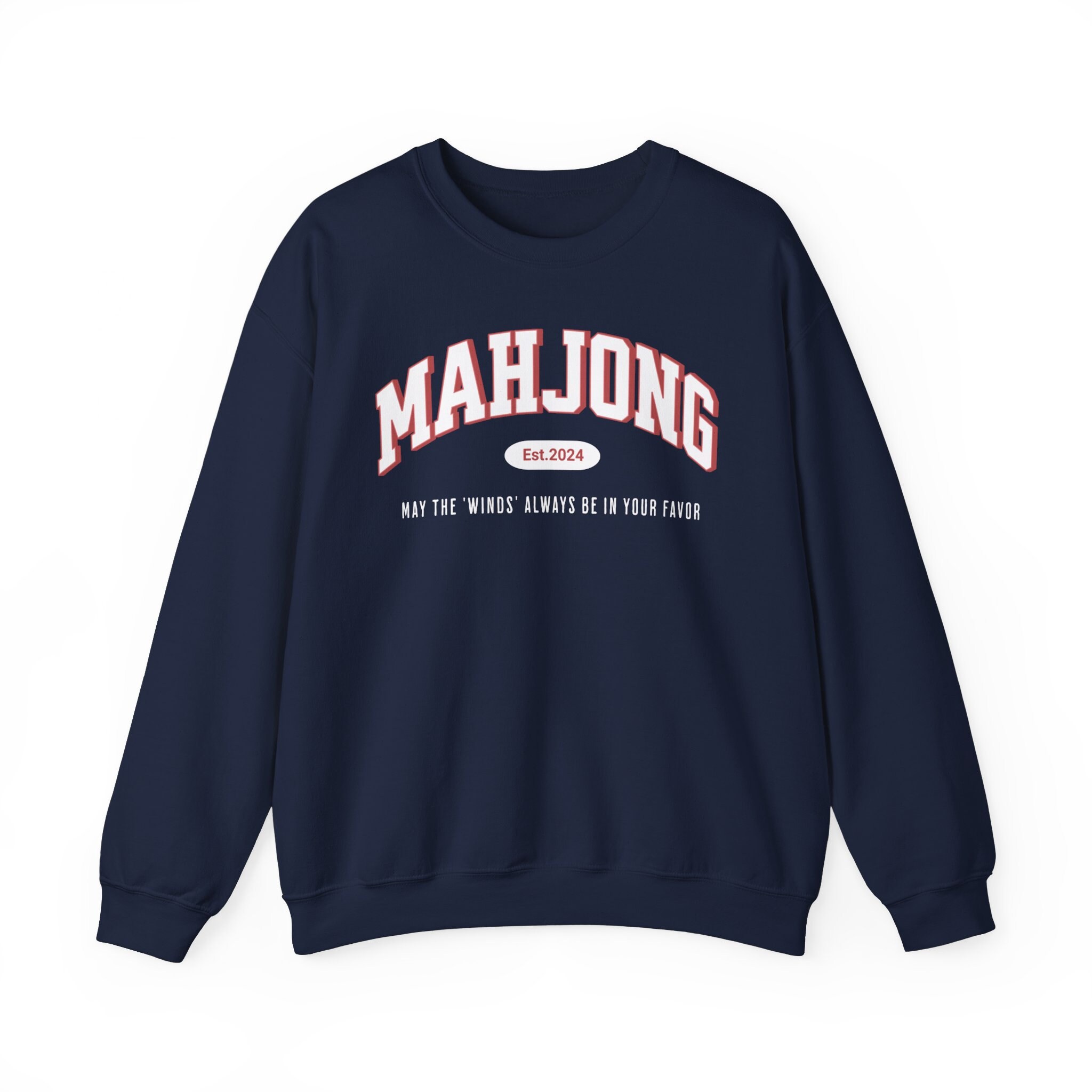 Personalized Mahjong Sweatshirt Gift for Player, Mah Jongg Game Lover ...