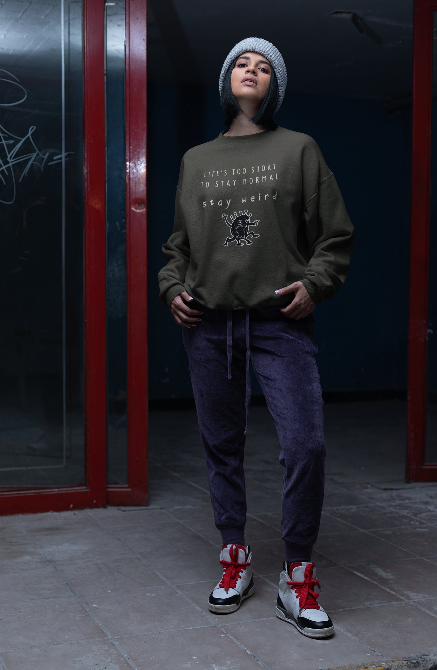 Funny Weird Shirt, Weird Core Clothes, Stay Weird, Edgy Alt Weird T ...