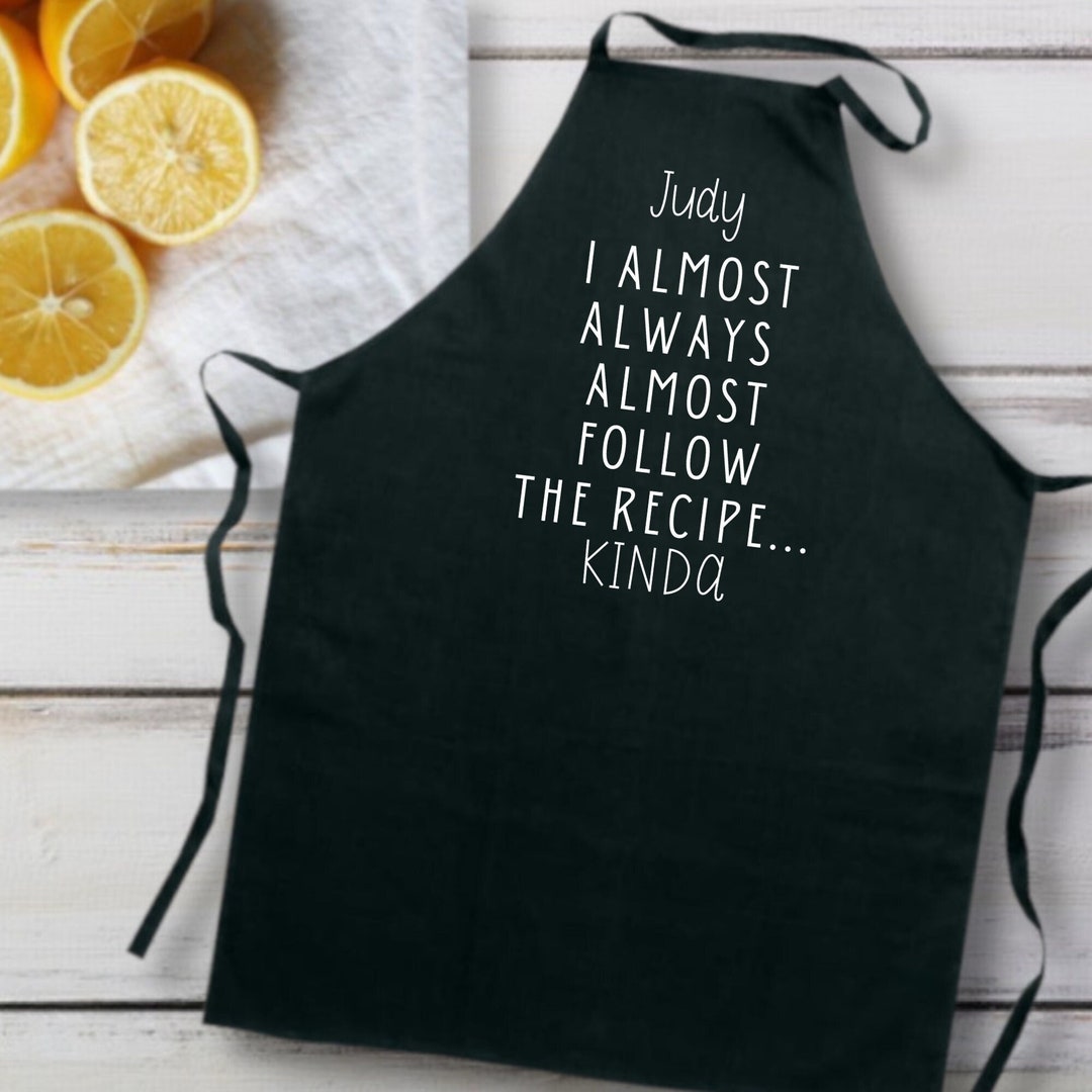 Personalized Funny Cook Apron, Kitchen Apron Gift for A Cook, Custom ...