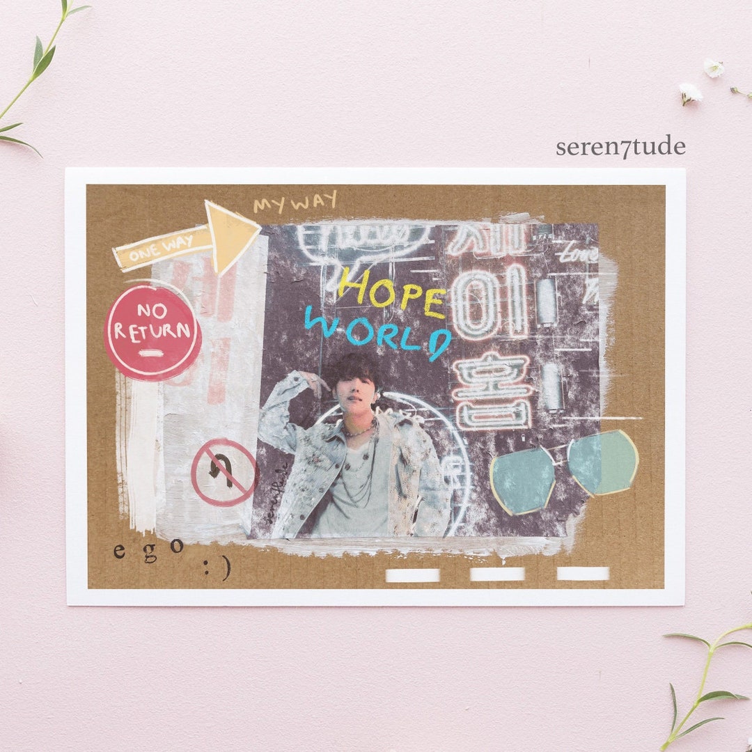 JHope A5 Poster Print Ego Fanart KPop Geschenk Made in UK - Etsy.de