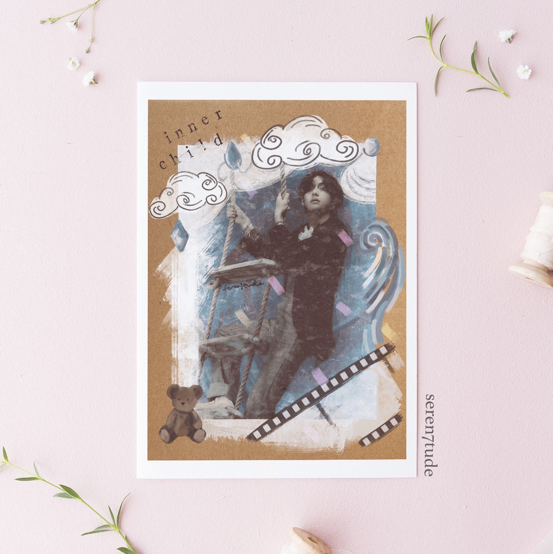 V A5 Poster Print Inner Child Fanart Kpop Gift Made in - Etsy UK