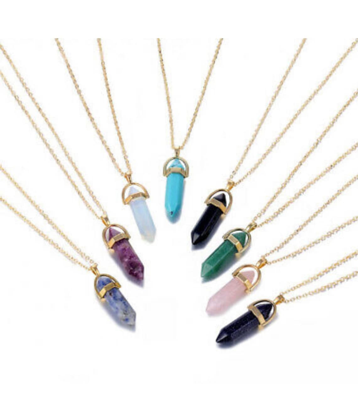 Raw Crystal Necklace Natural Stone NecklaceNatural Crystal | Etsy