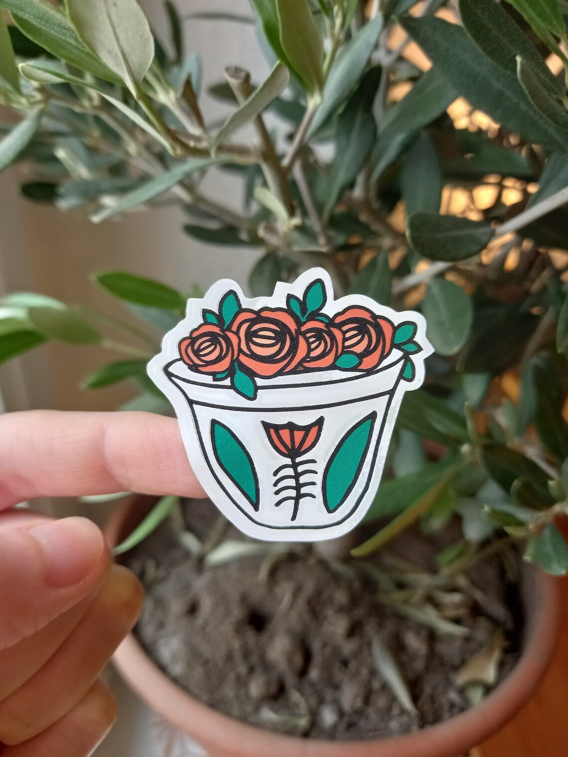 Baskot W Raha Sticker | Ghandour | Very Lebanese Sticker Pack | Vinyl ...