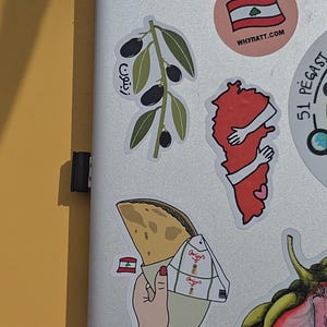 Happiest in Beirut Sticker | Lebanese Stickers | Very Lebanese Sticker ...
