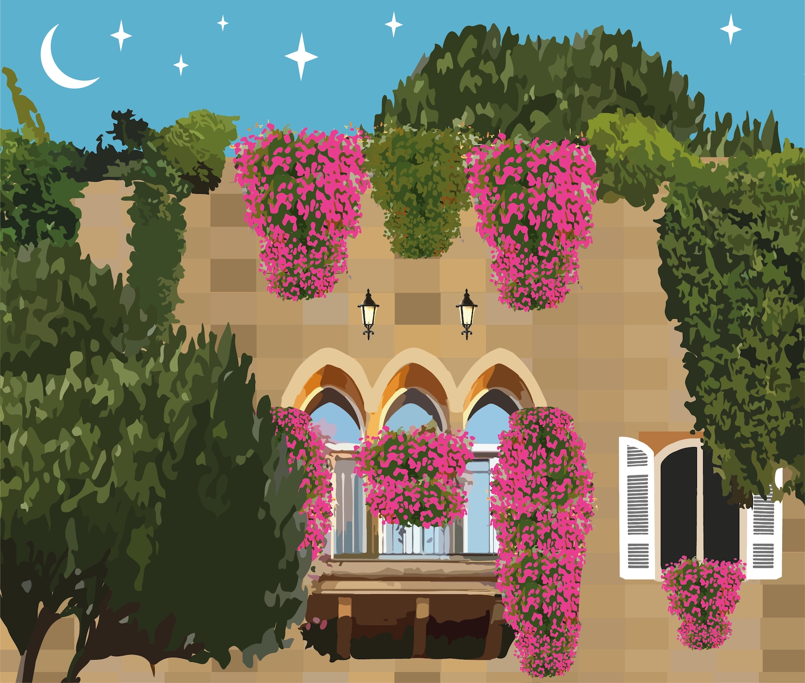 Broummana Blossoms Brumana Lebanon Mount Lebanon | Etsy