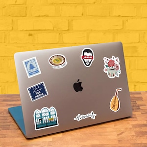 Hamra Street | Lebanese Stickers | Very Lebanese Sticker Pack | Vinyl ...