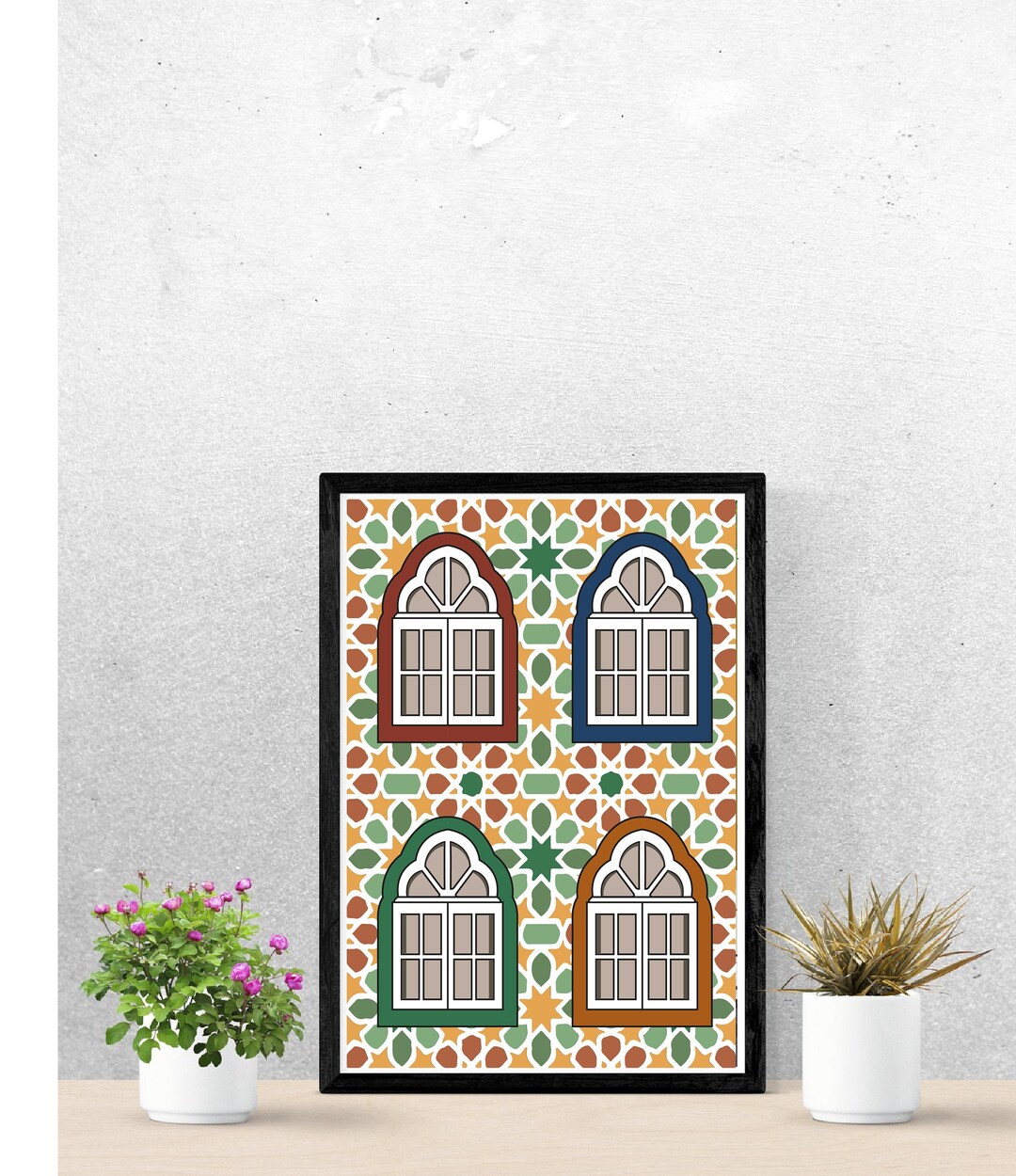 The Art of Windows | Arab | Arabic | Lebanon | Art Print | Andalusian ...