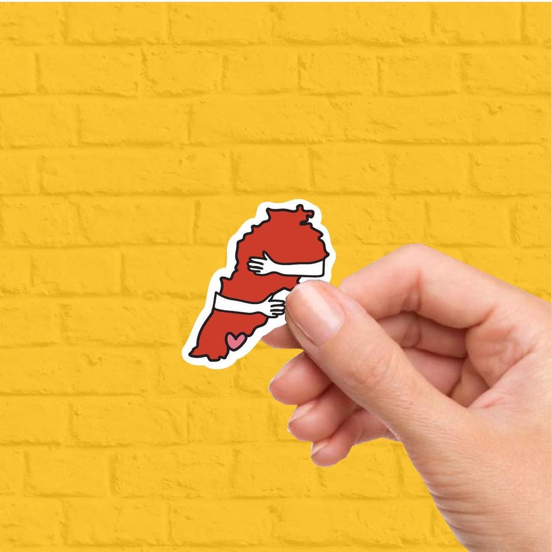 Lebanon Hug | Very Lebanese Sticker Pack | Vinyl Stickers | Lebanon ...