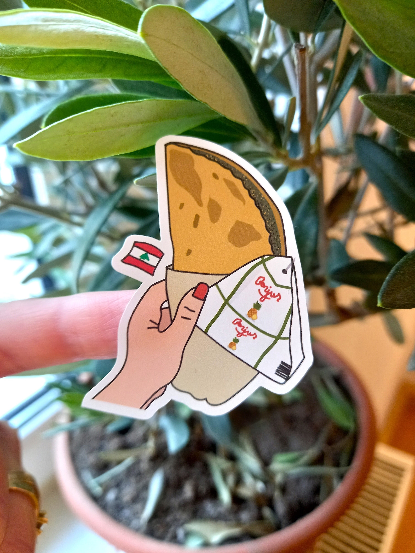 Very Lebanese Sticker Pack Waterproof Vinyl Stickers Pack of 5 Lebanon ...