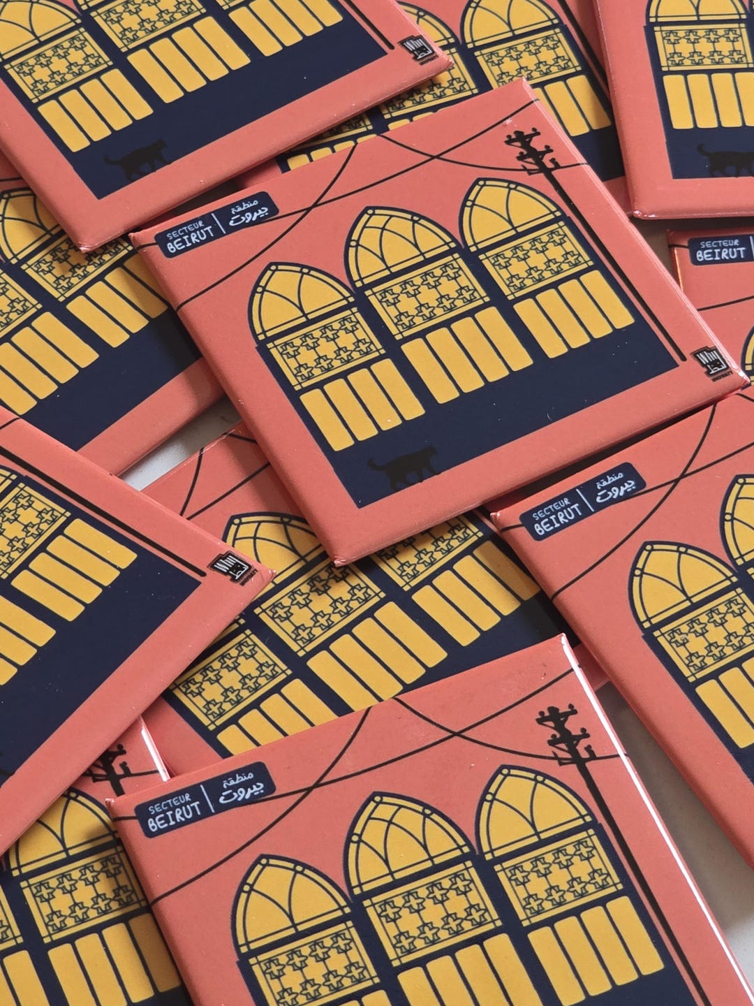 Beirut Windows FRIDGE MAGNET | Magnets Lebanon | Lebanese Souvenir ...