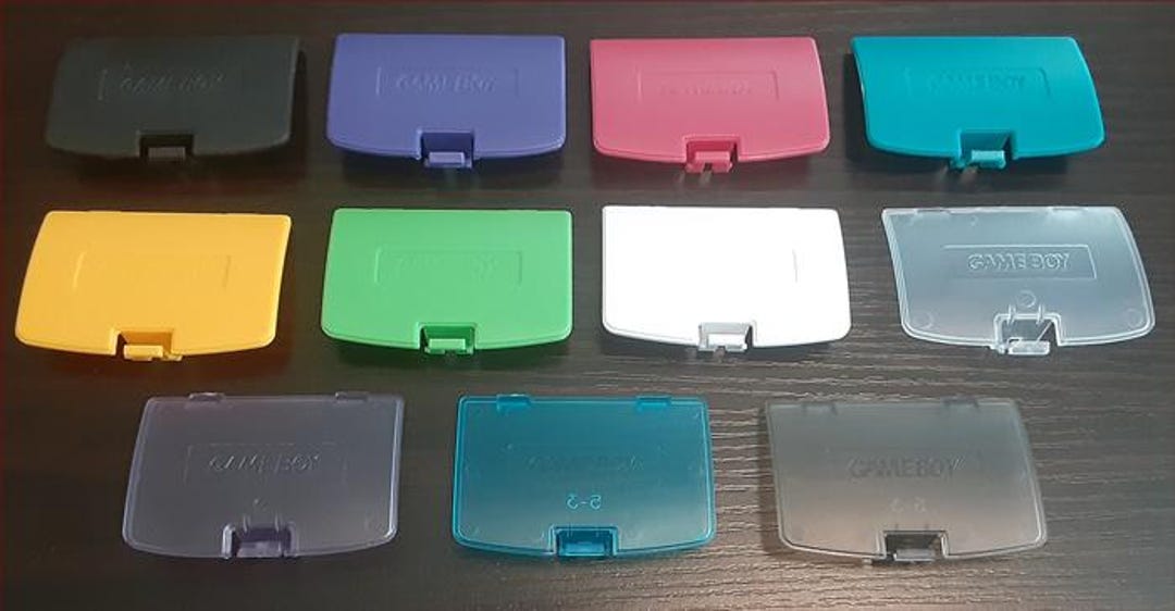 Battery Cover Back Door Panel for Nintendo Game Boy Color GBC Console ...