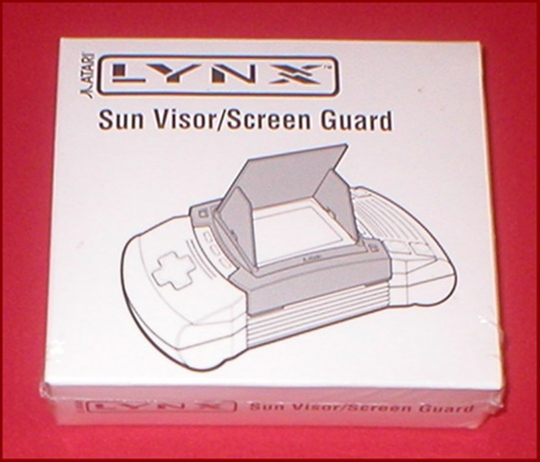 Sun Visor Screen Protector Guard for the Atari Lynx II System NEW ...