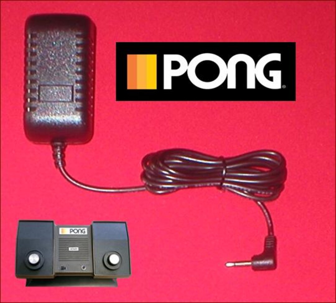 5.5V AC Adapter Power Supply for the Atari Pong Model # C-100 Console ...