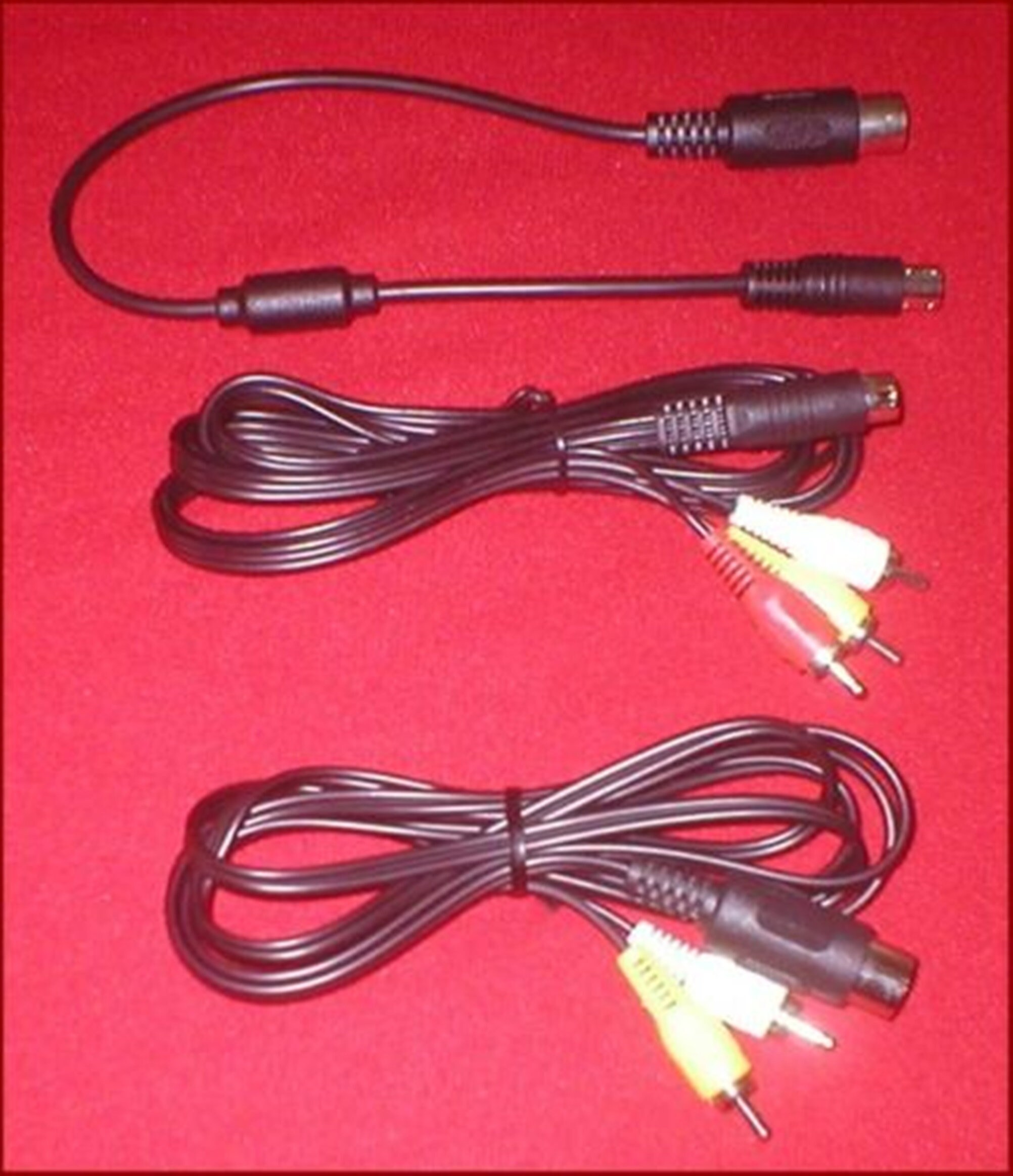 AV Cable & 32X Data Link Cable Complete Set up for Sega Genesis 1 ...