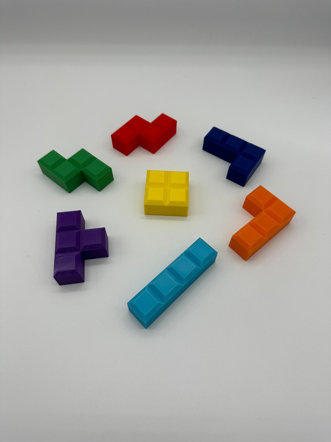 Classic Video Game Refrigerator Magnets Tetris Style 3D Printed Magnets ...
