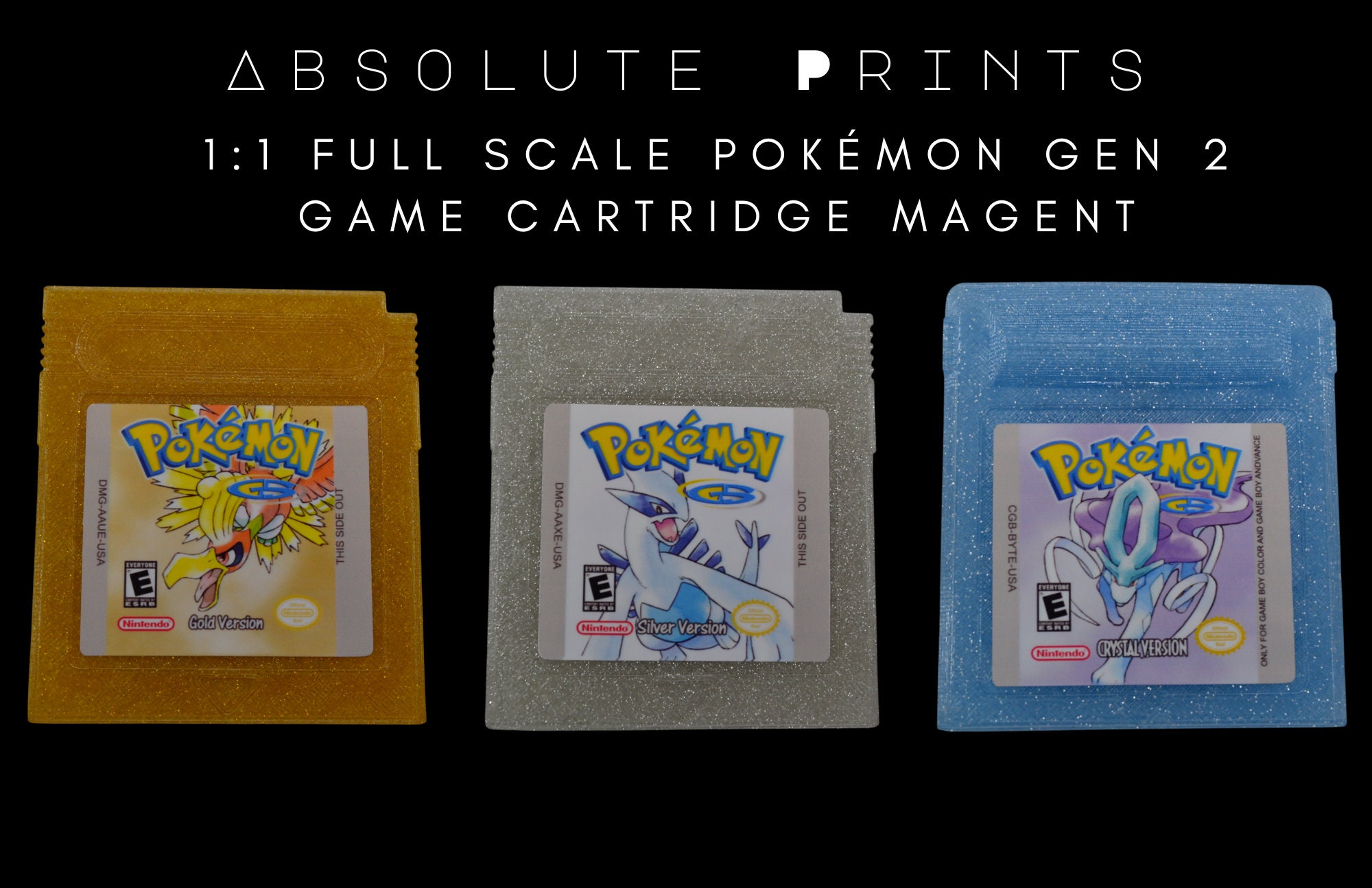 1:1 Full Scale Pokémon Game Boy Cartridge Refrigerator Magnet - Etsy