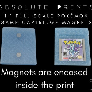 Classic Pokémon Game Boy Fridge Magnet | Full Scale Replica | Gen 1 & 2 ...