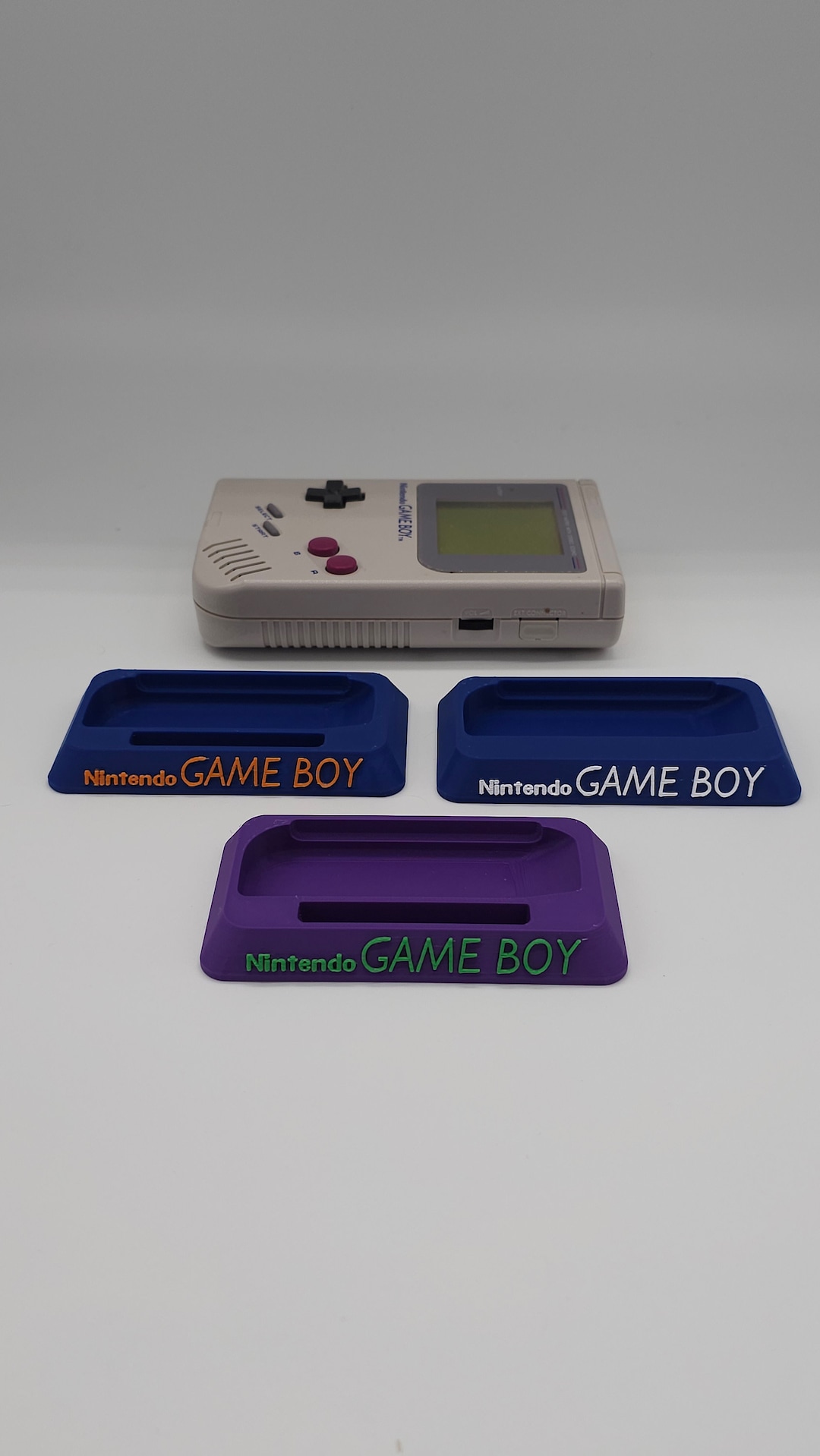 Multicolored 3D Printed Game Boy Display Stand | Custom Sized (DMG ...