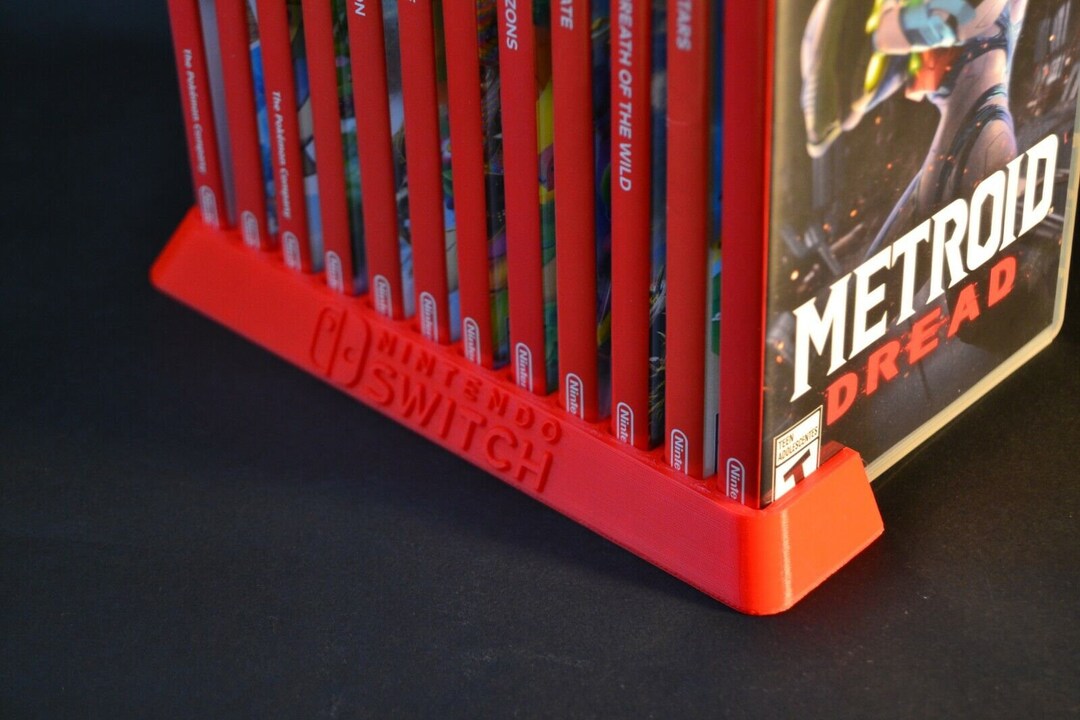 Nintendo Switch Game Case Display / Organizer Stand Custom Sized and ...