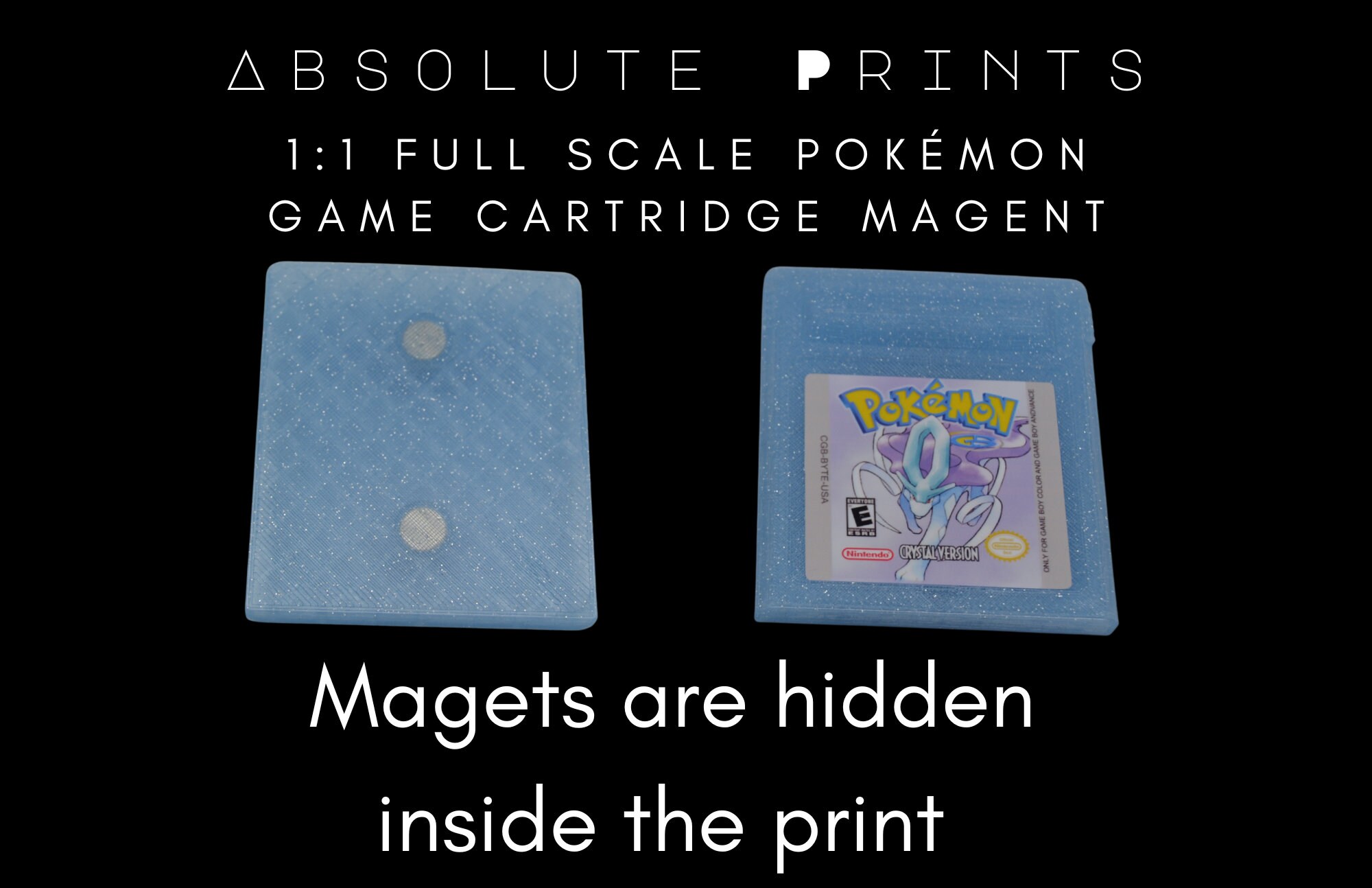 1:1 Full Scale Pokémon Game Boy Cartridge Refrigerator Magnet - Etsy