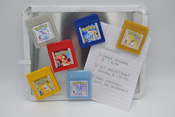 1:1 Full Scale Pokémon Game Boy Cartridge Refrigerator Magnet - Etsy