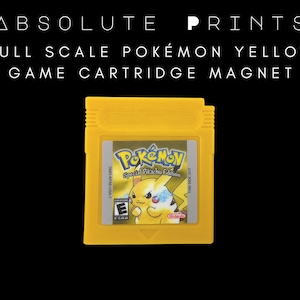 Classic Pokémon Game Boy Fridge Magnet | Full Scale Replica | Gen 1 & 2 ...