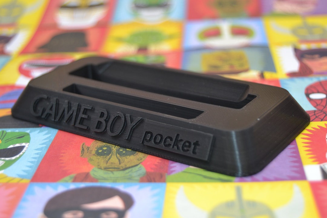 3D Printed Game Boy Pocket Display Stand | Stand Custom Sized (MGB ...