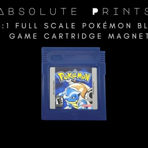 Classic Pokémon Game Boy Fridge Magnet | Full Scale Replica | Gen 1 & 2 ...