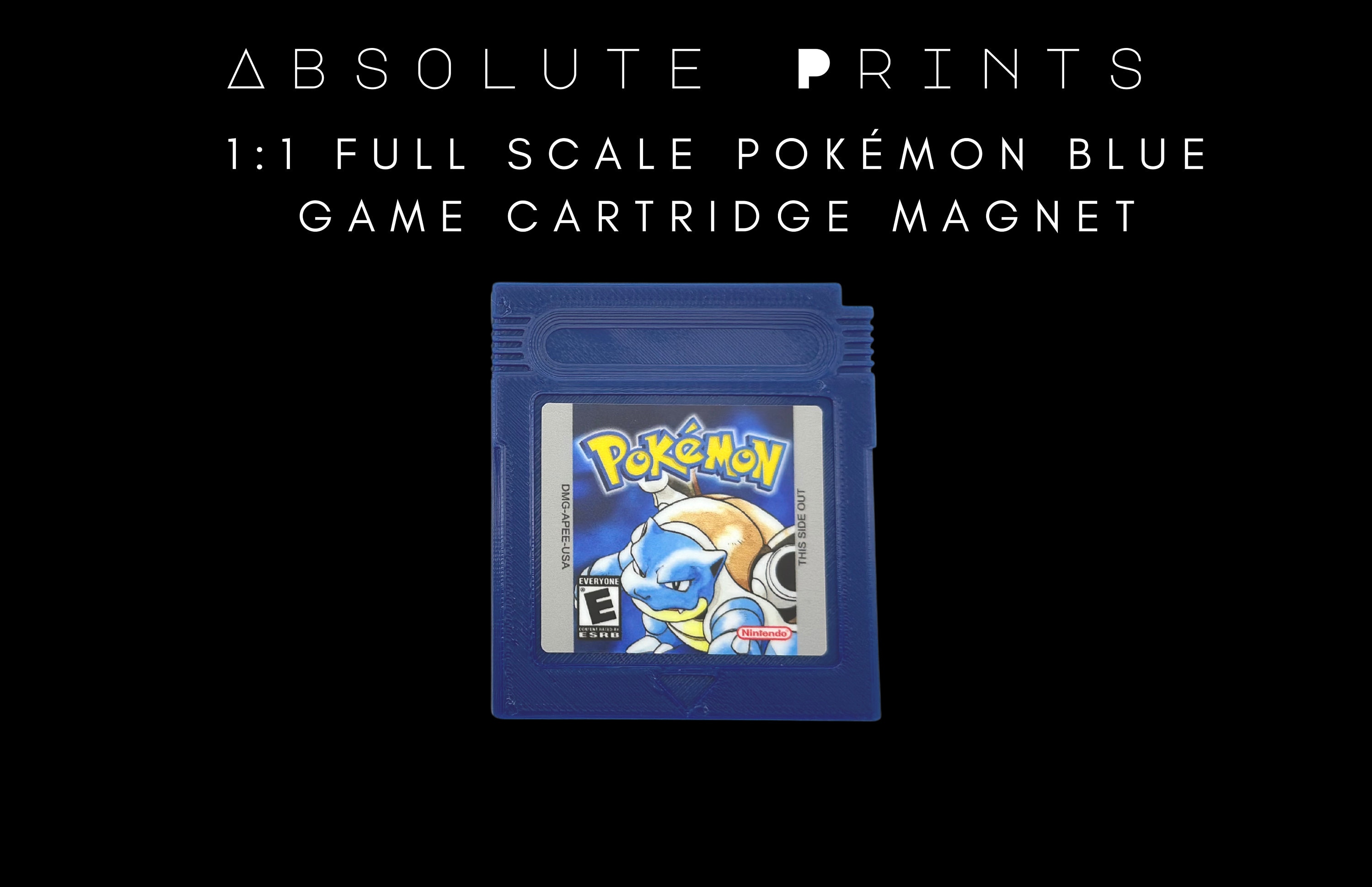 Classic Pokémon Game Boy Fridge Magnet | Full Scale Replica | Gen 1 & 2 ...